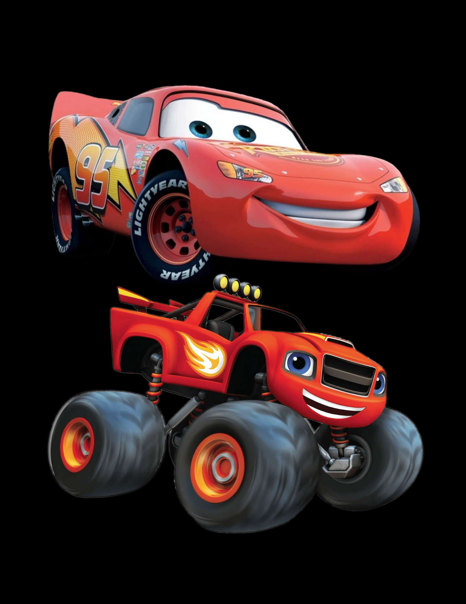 Cars / Blaze – Inflate Balloons
