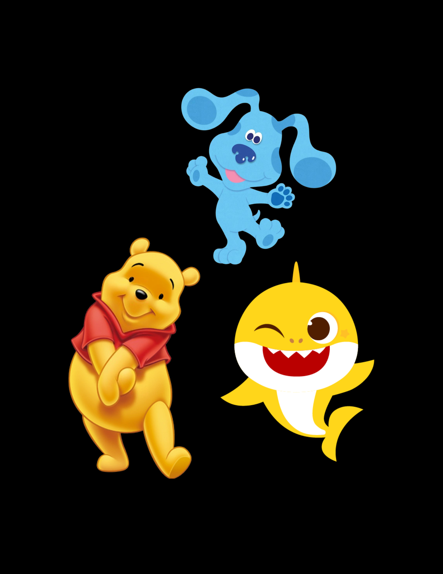 Blues Clues / Pooh / Baby Shark – Inflate Balloons