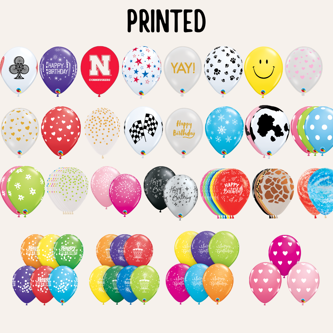 Printed Latex (non characters) – Inflate Balloons