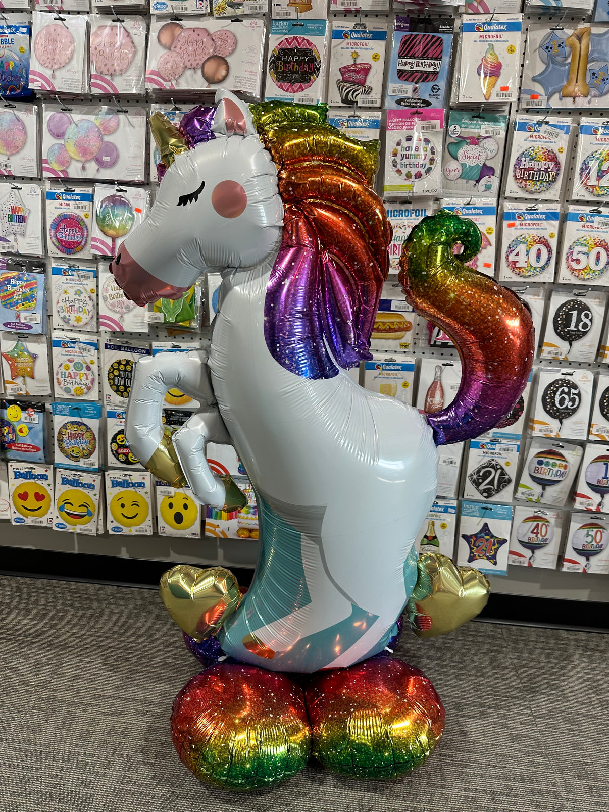 Rainbow Unicorn Airloonz – Inflate Balloons