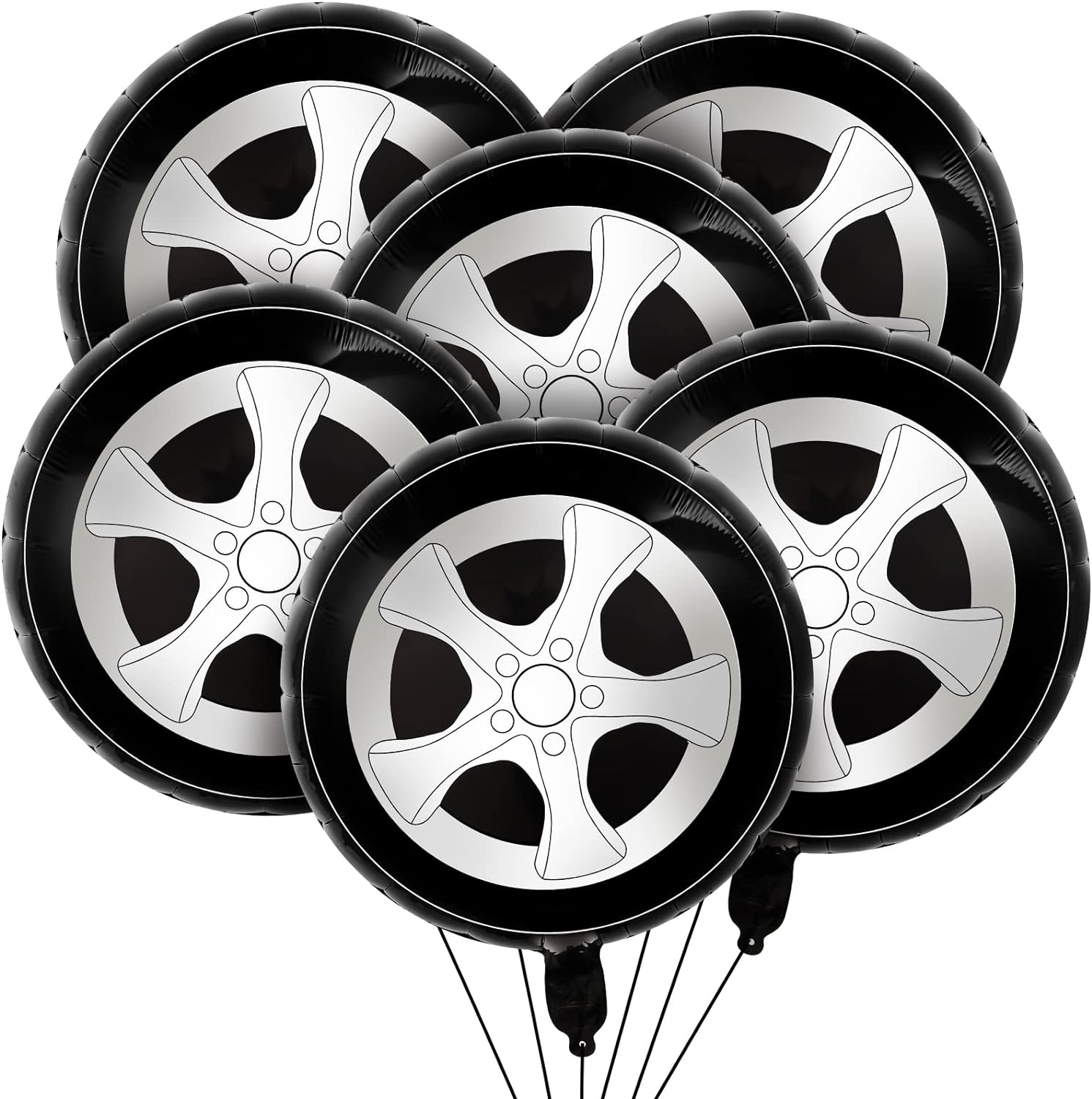 Wheel / Tire - Foil Balloon – Inflate Balloons