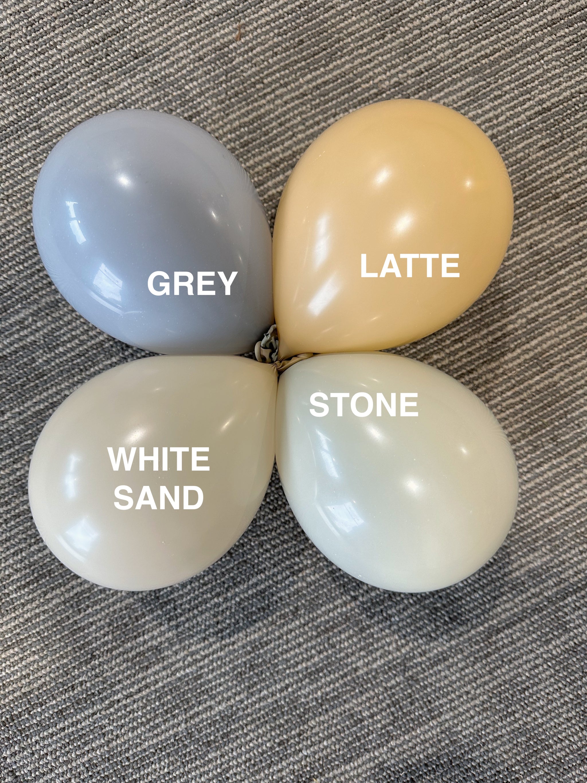 11" Latex - Stone – Inflate Balloons