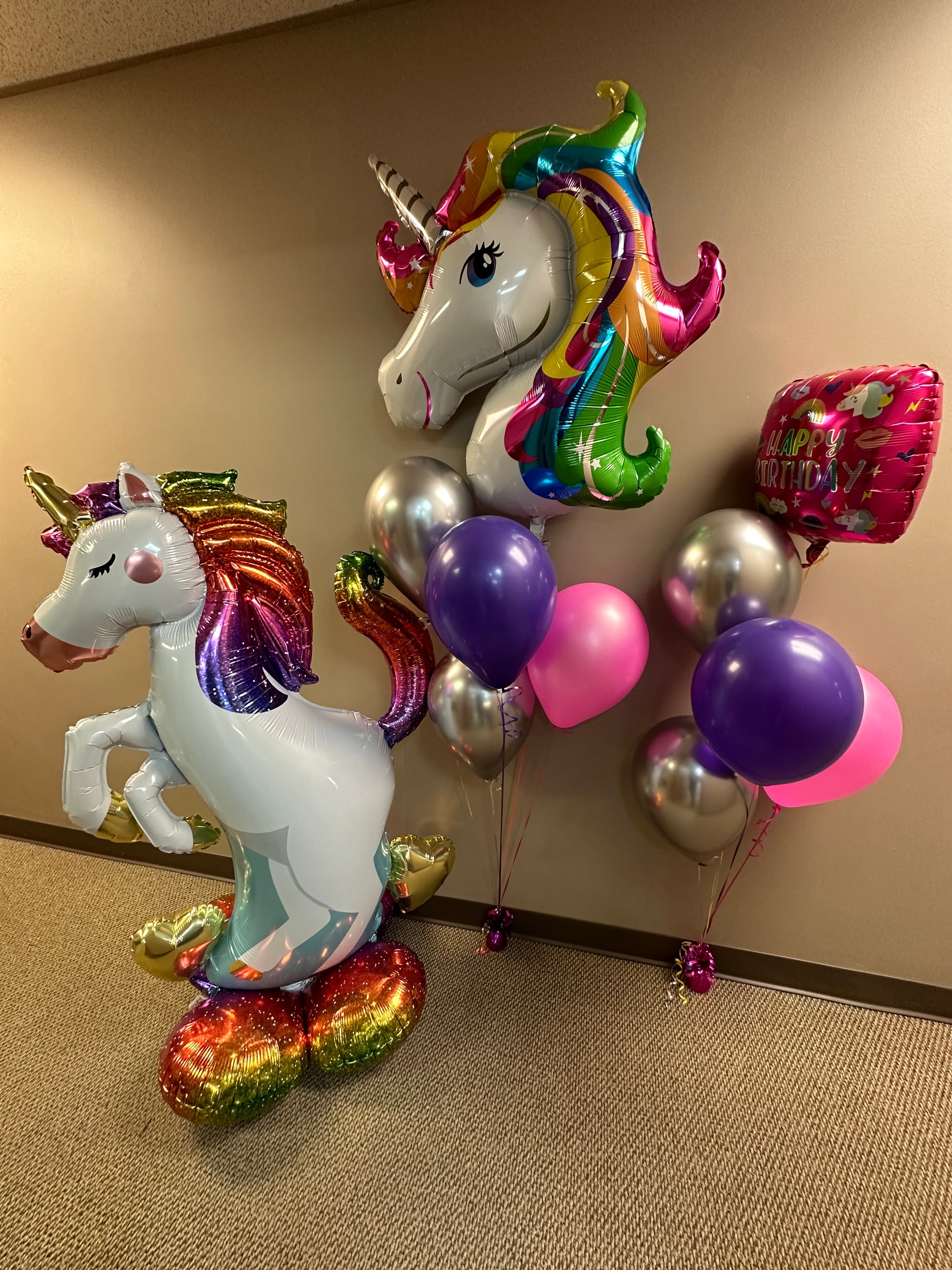 Rainbow Unicorn Airloonz – Inflate Balloons
