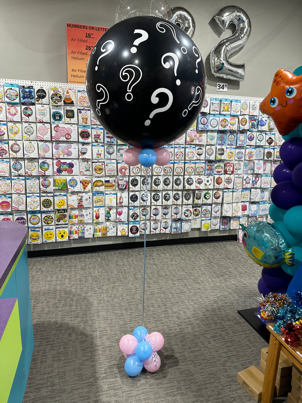 Gender Reveal / Baby – Inflate Balloons