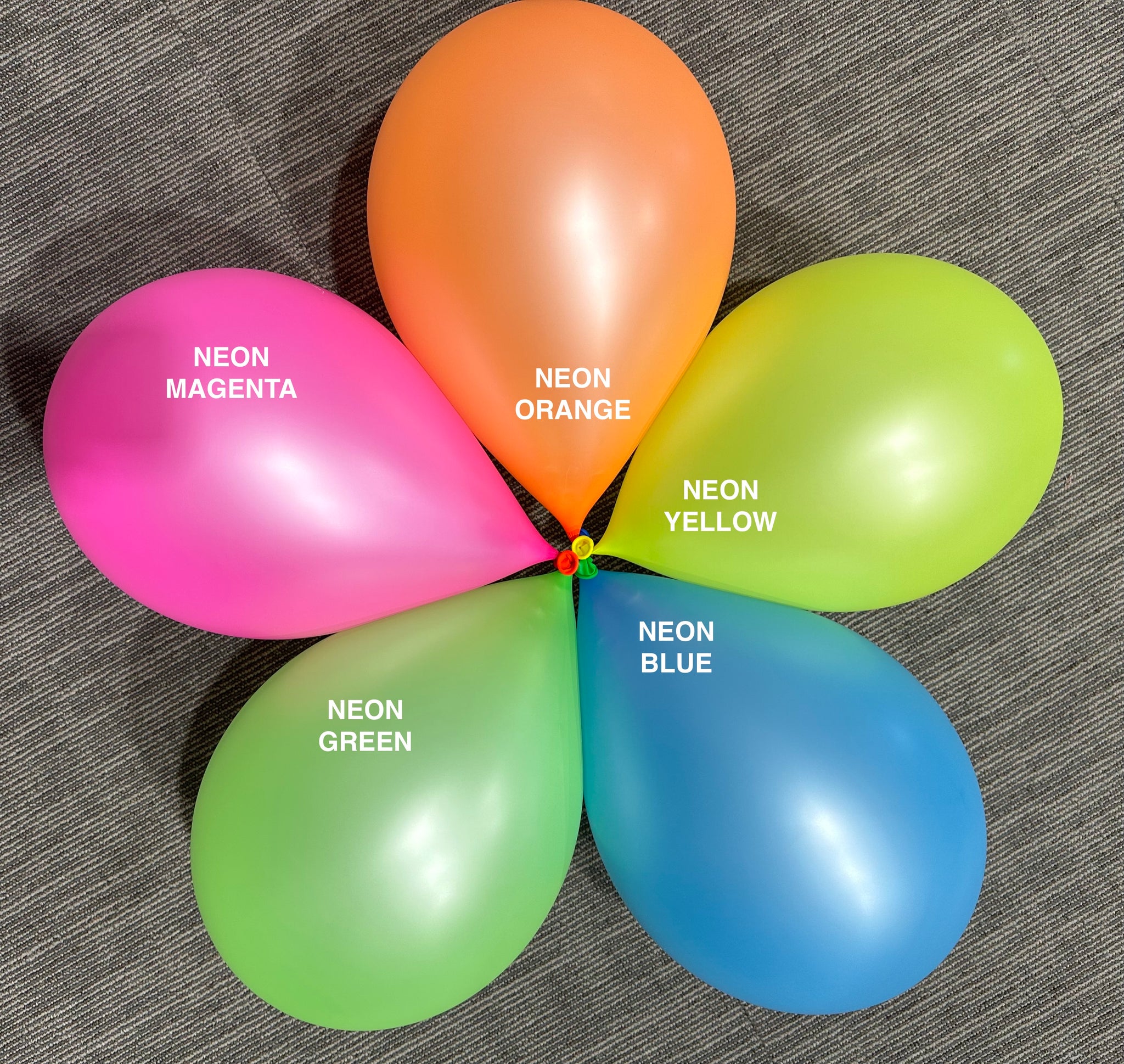 Latex - Neon Orange – Inflate Balloons