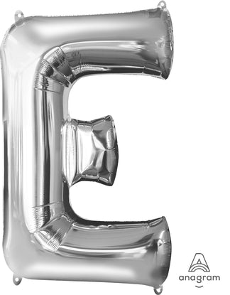 Large Silver Letters – Inflate Balloons